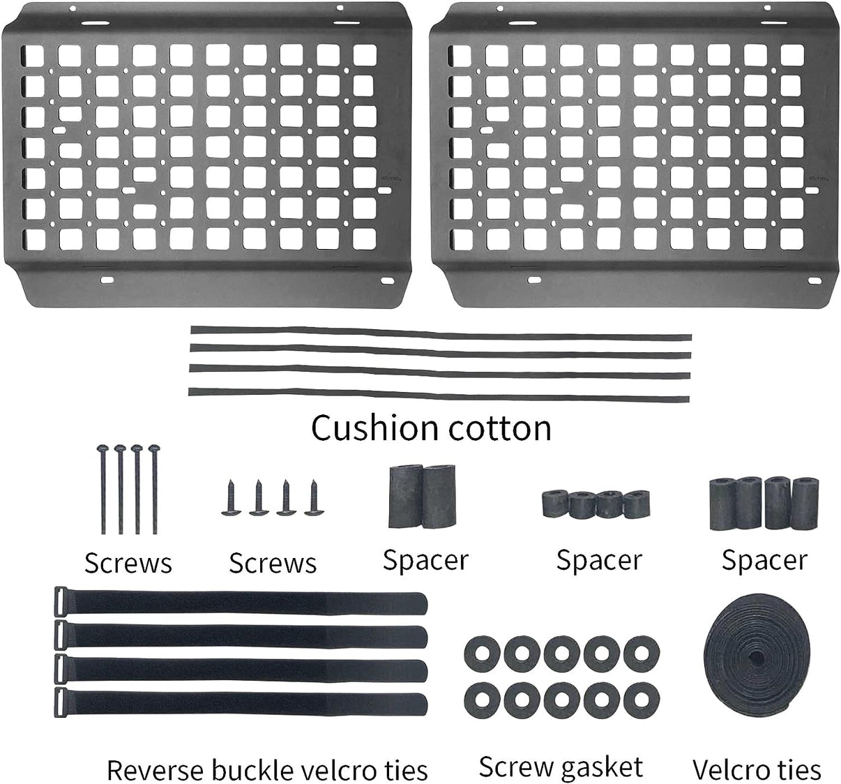 Fit 2020-2023 Jeep Gladiator JT Tailgate Molle Panel | OHMU