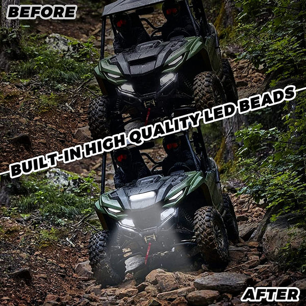 LED Hood Scoop Light with Start Up Animation Light for 2021 2022 2023 ...